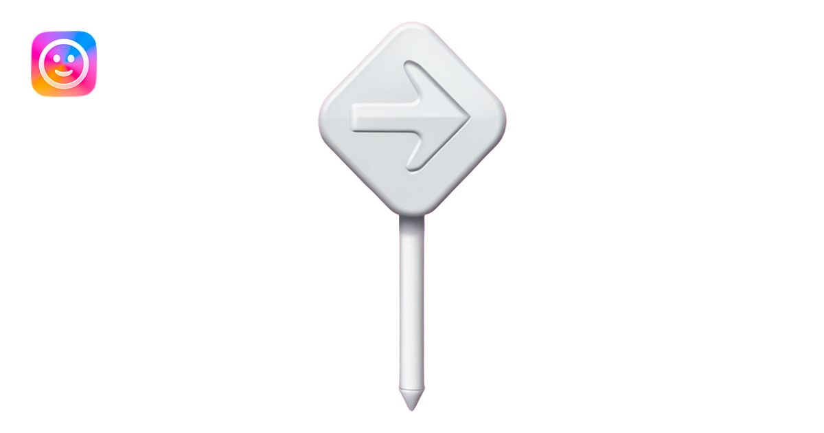 fleche directionelle blanche simple sur fond de couleur rose sur un ...