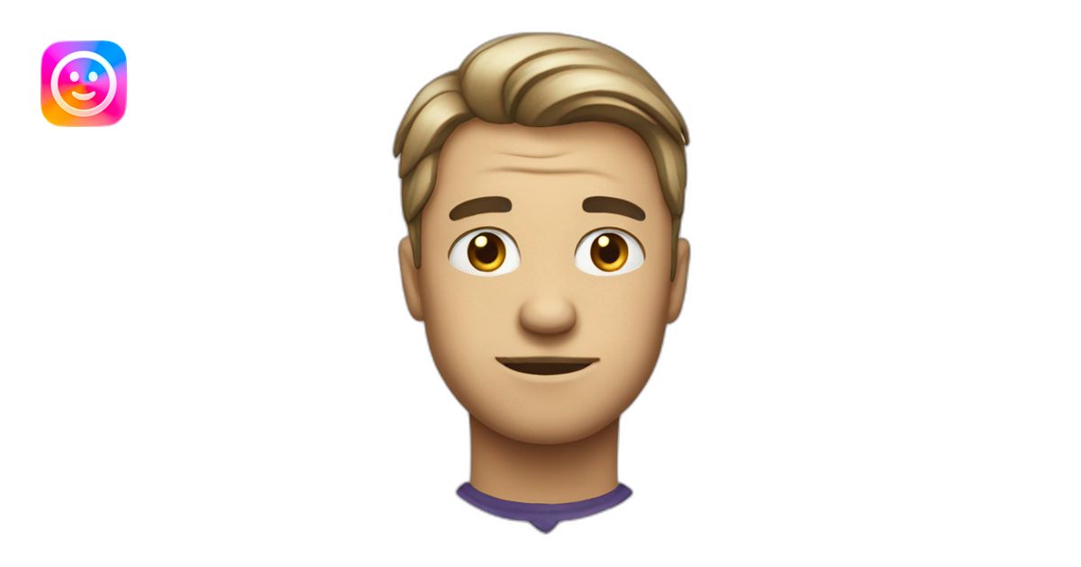 Man shaking his hand under his neck looking disappointed emoji | AI ...