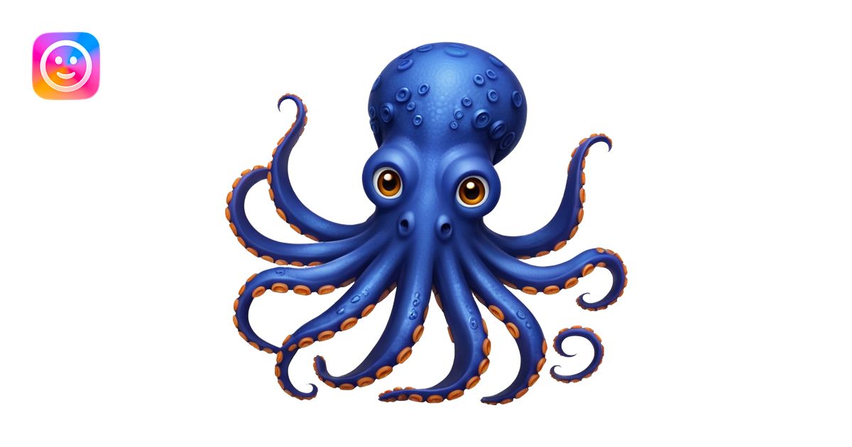 Octopus emoji | AI Emoji Generator