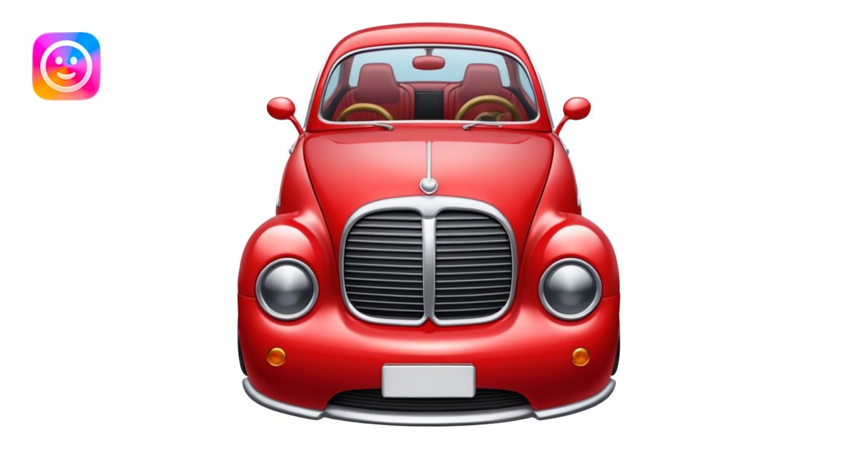 car emoji | AI Emoji Generator