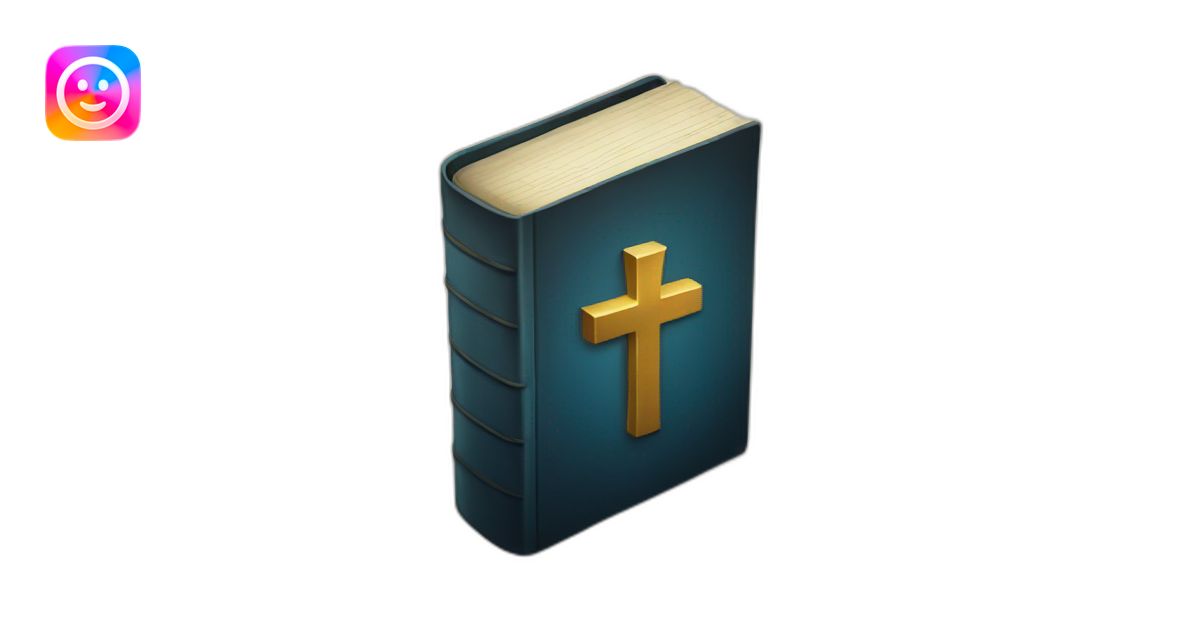 Holy Bible emoji | AI Emoji Generator