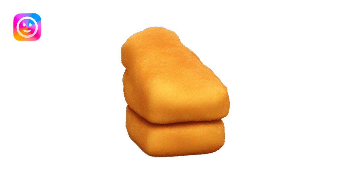 A chicken nugget emoji | AI Emoji Generator