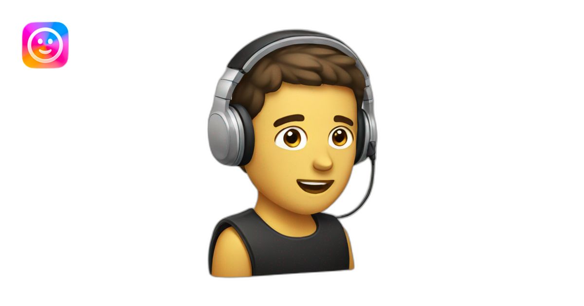 listening emoji | AI Emoji Generator