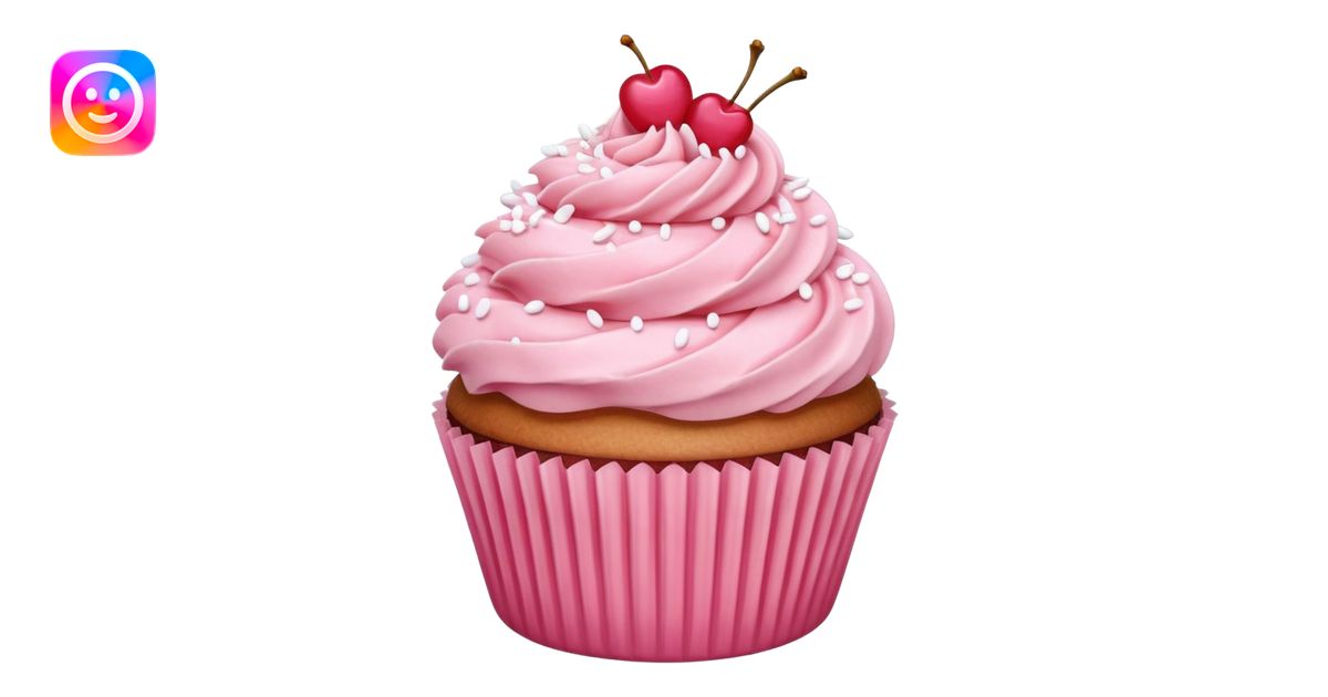 sakura cupcake emoji | AI Emoji Generator