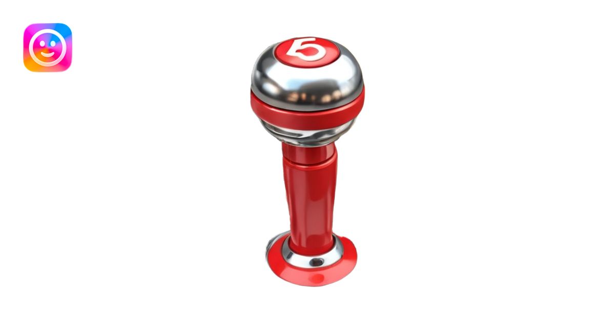 5 speed transmission shifter emoji | AI Emoji Generator