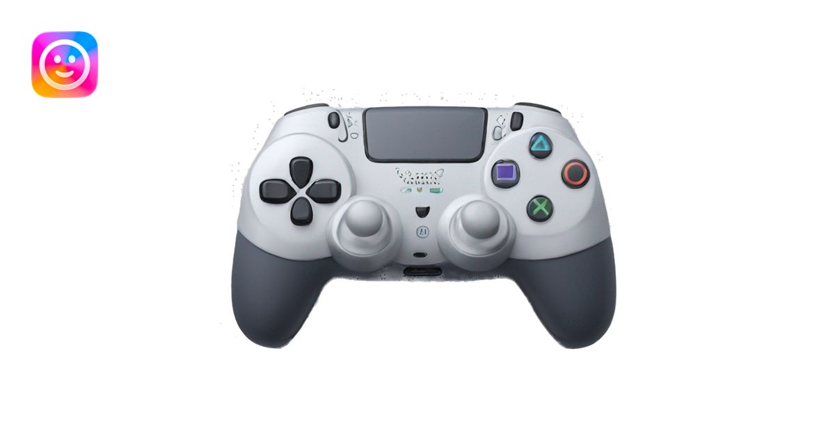 Playing ps5 emoji | AI Emoji Generator