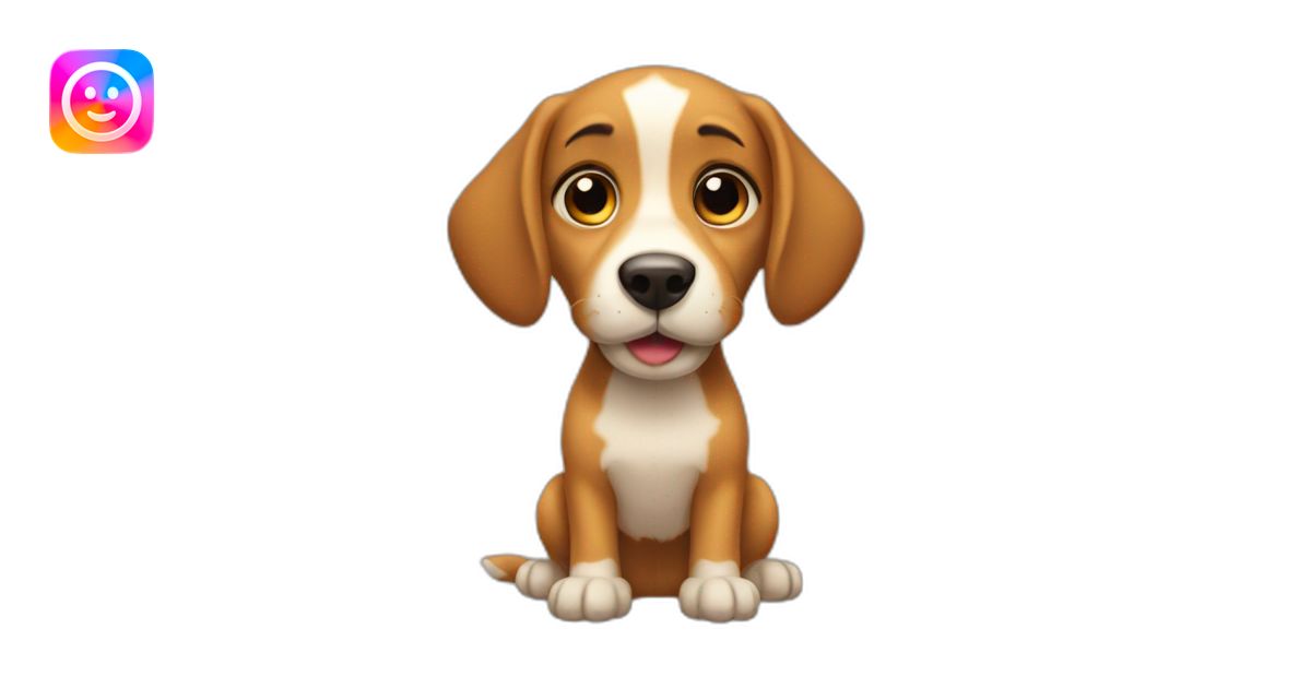 Hond emoji | AI Emoji Generator