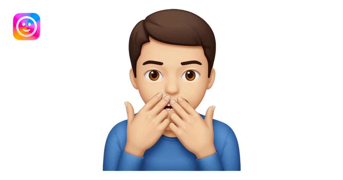 Emoji face, nail biting emoji | AI Emoji Generator