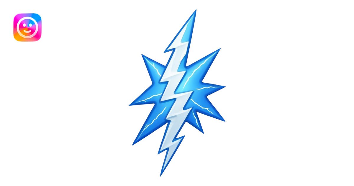 Thunder emoji | AI Emoji Generator