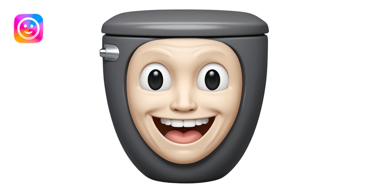 a human head, often with a distorted, grinning expression, emerging ...