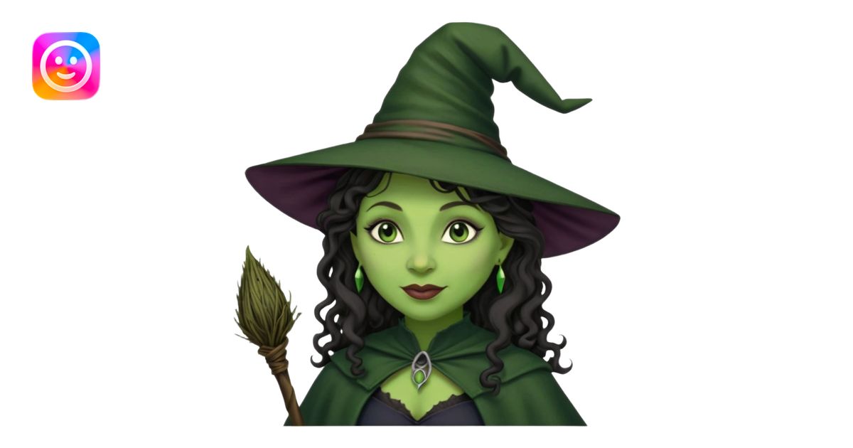 elphaba the wicked witch from wicked movie (cynthia erivo) dark long ...