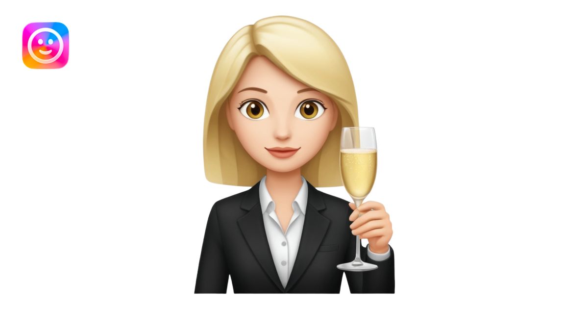 marketing agent with glass emoji | AI Emoji Generator