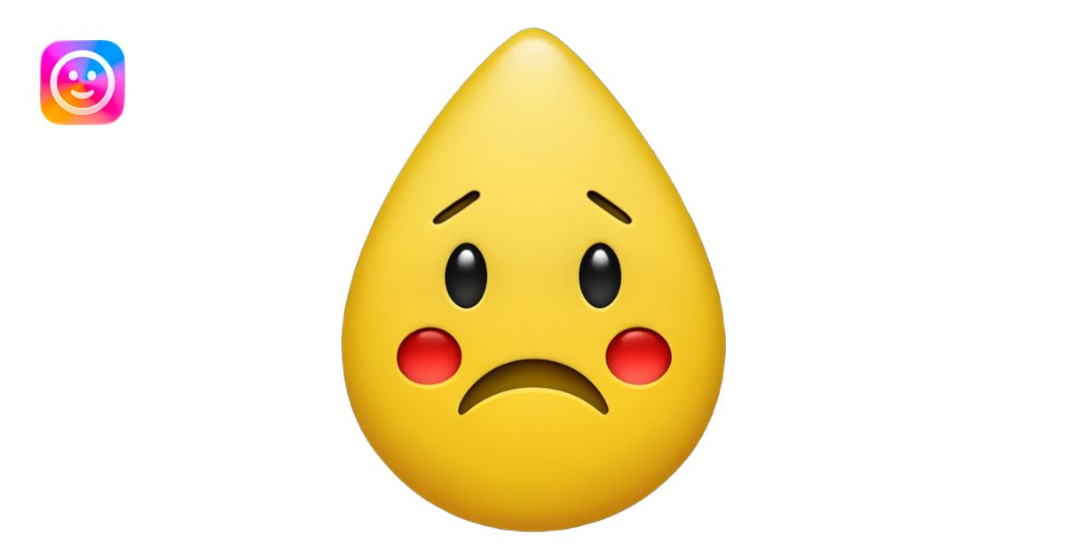 sad emoji just like in the pacman emoji | AI Emoji Generator
