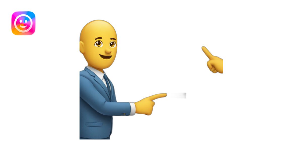 person pointing to presentation behind them emoji | AI Emoji Generator