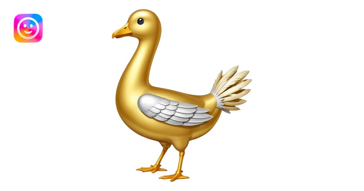 golden goose emoji | AI Emoji Generator