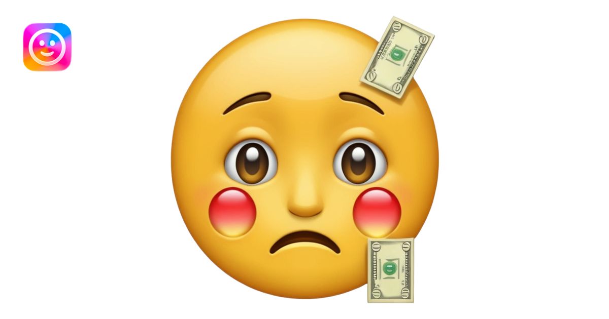 cry money emoji | AI Emoji Generator