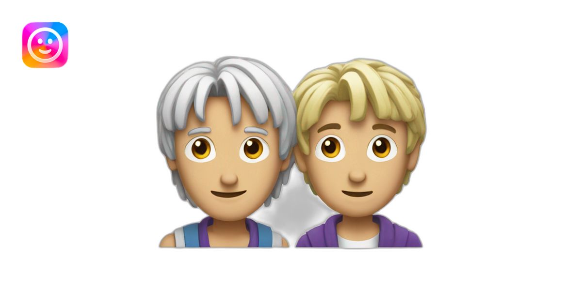 cute bill and ted emoji | AI Emoji Generator