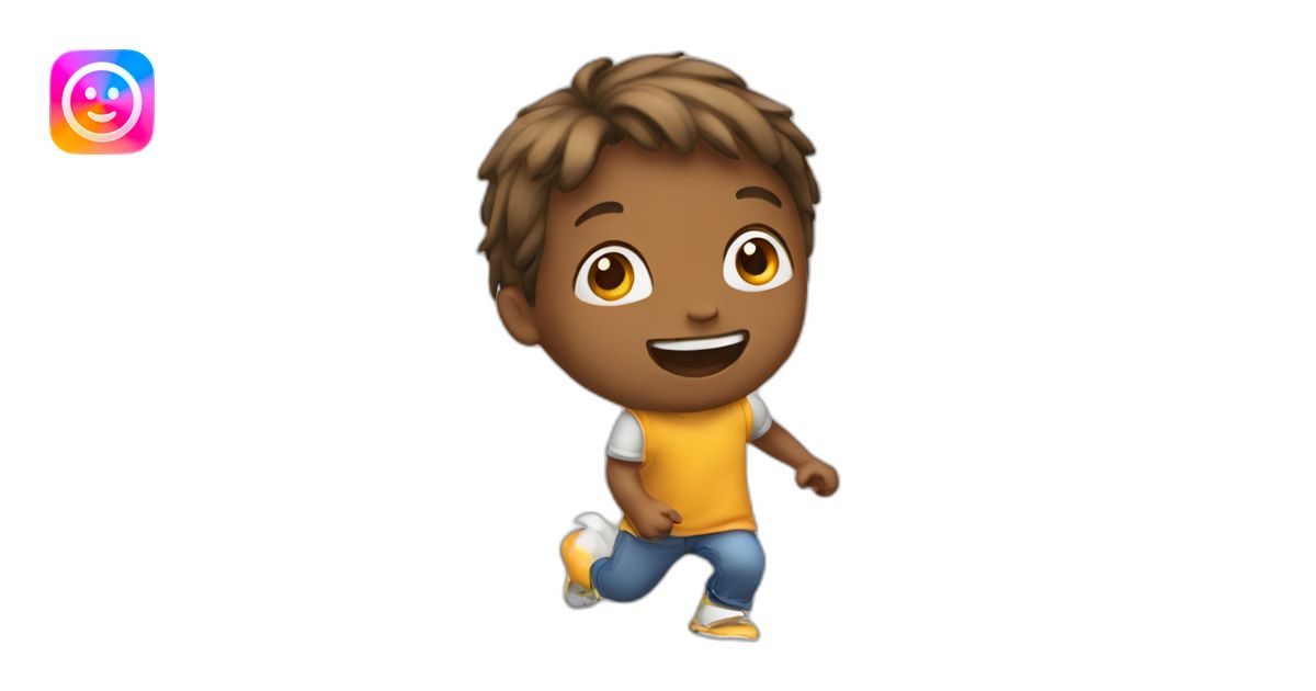 Kids playing emoji | AI Emoji Generator
