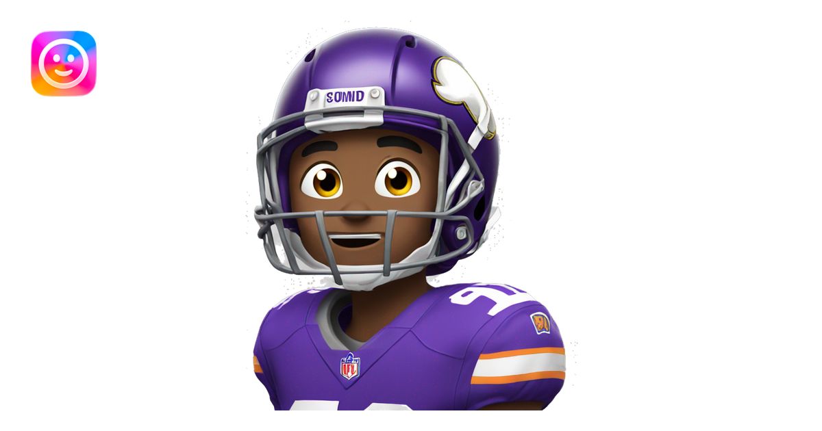 Justin Jefferson touchdown emoji | AI Emoji Generator