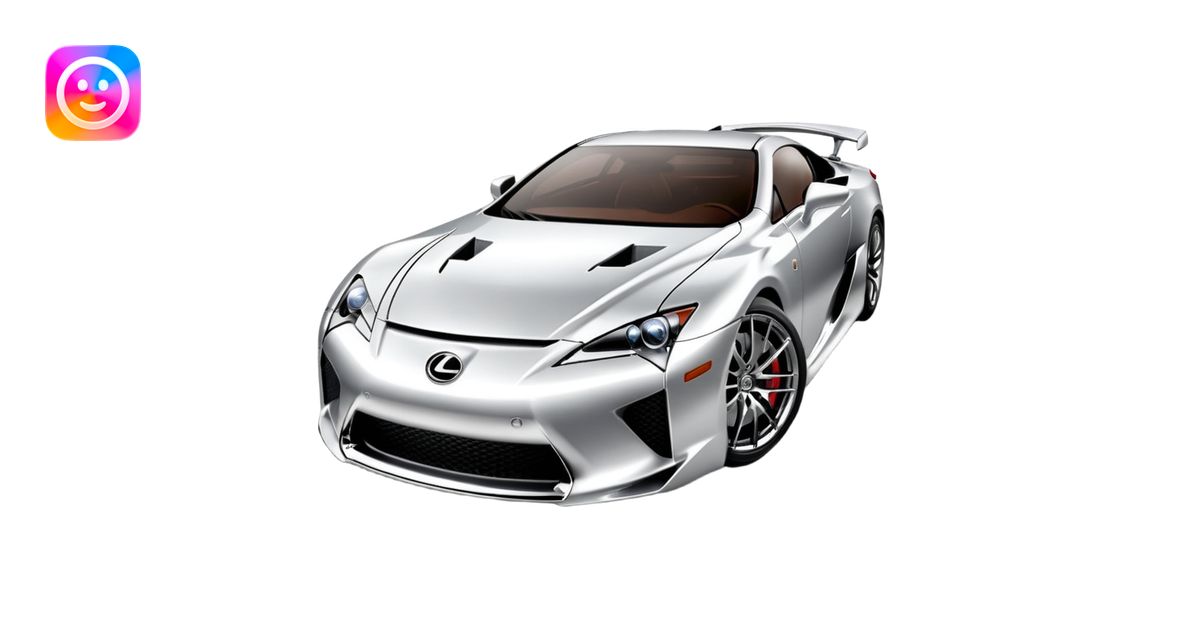 Lexus LFA logos emoji | AI Emoji Generator