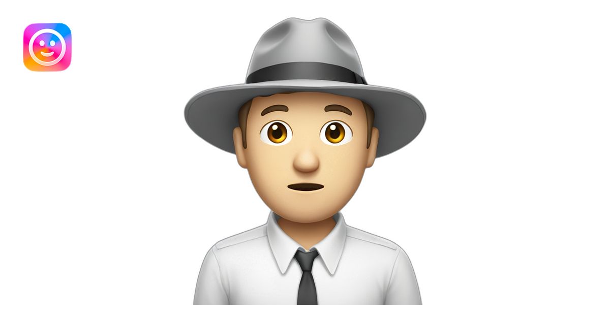 tim robinson wearing a grey fedora white shirt only looking scared and ...