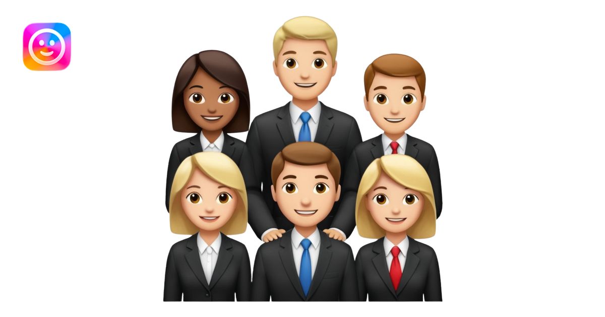 HOA Board 3d render emoji | AI Emoji Generator