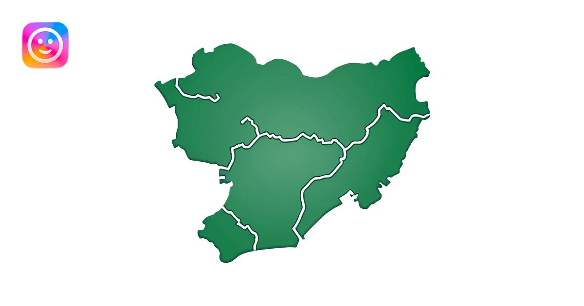 Kerala map shape emoji emoji | AI Emoji Generator