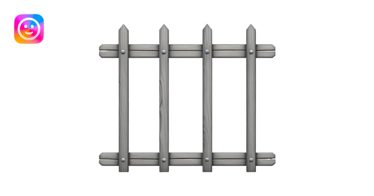 Fence emoji | AI Emoji Generator