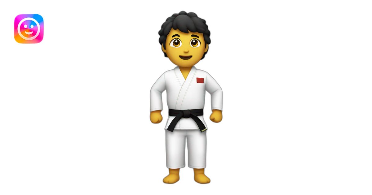 Black belt emoji | AI Emoji Generator