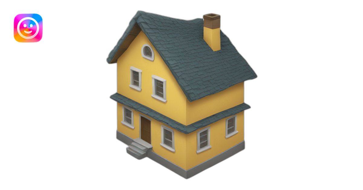 Roaming house in a space emoji | AI Emoji Generator