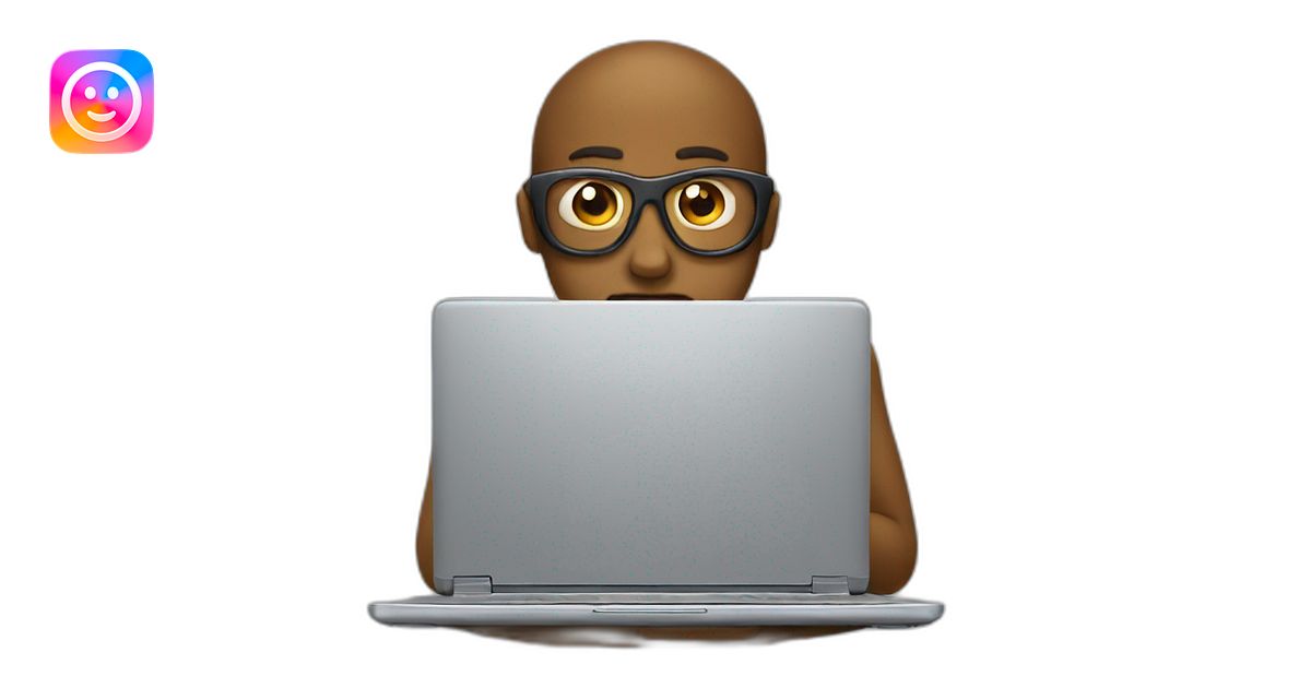 very slow laptop emoji | AI Emoji Generator