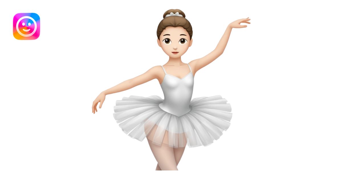 Ballet dancer emoji | AI Emoji Generator
