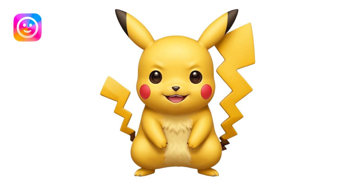 Pikachu emoji | AI Emoji Generator