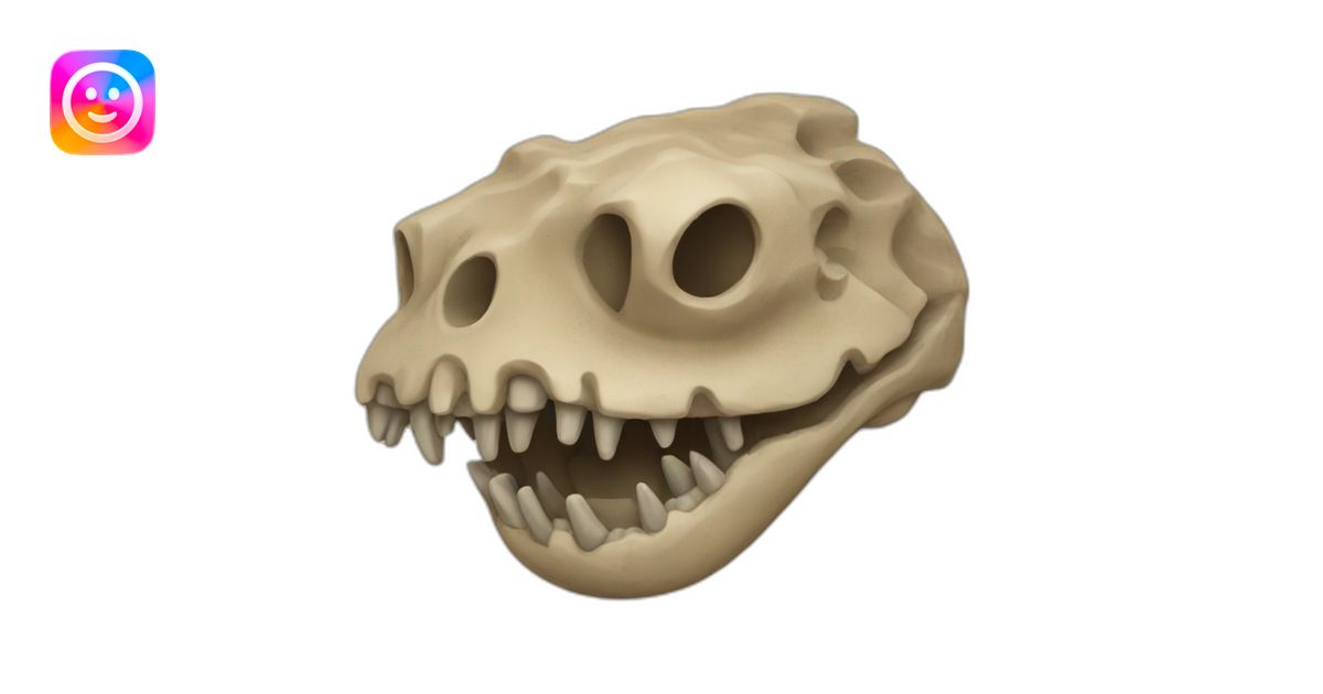 Fossil emoji | AI Emoji Generator