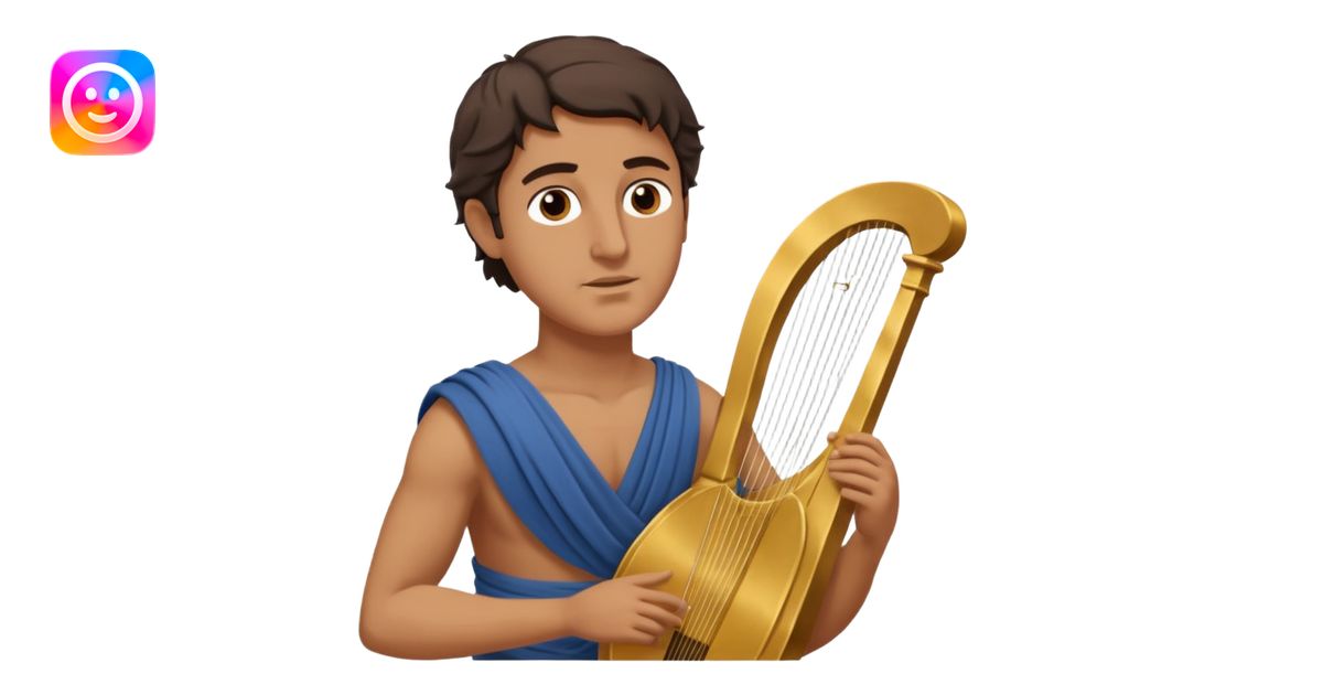 ancient greek people listening to a poet emoji | AI Emoji Generator