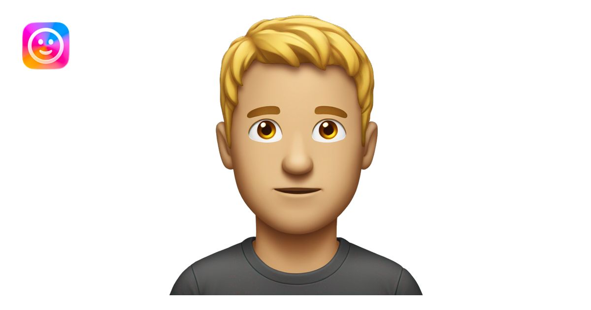 man with a tshirt saying firemind o nit emoji | AI Emoji Generator