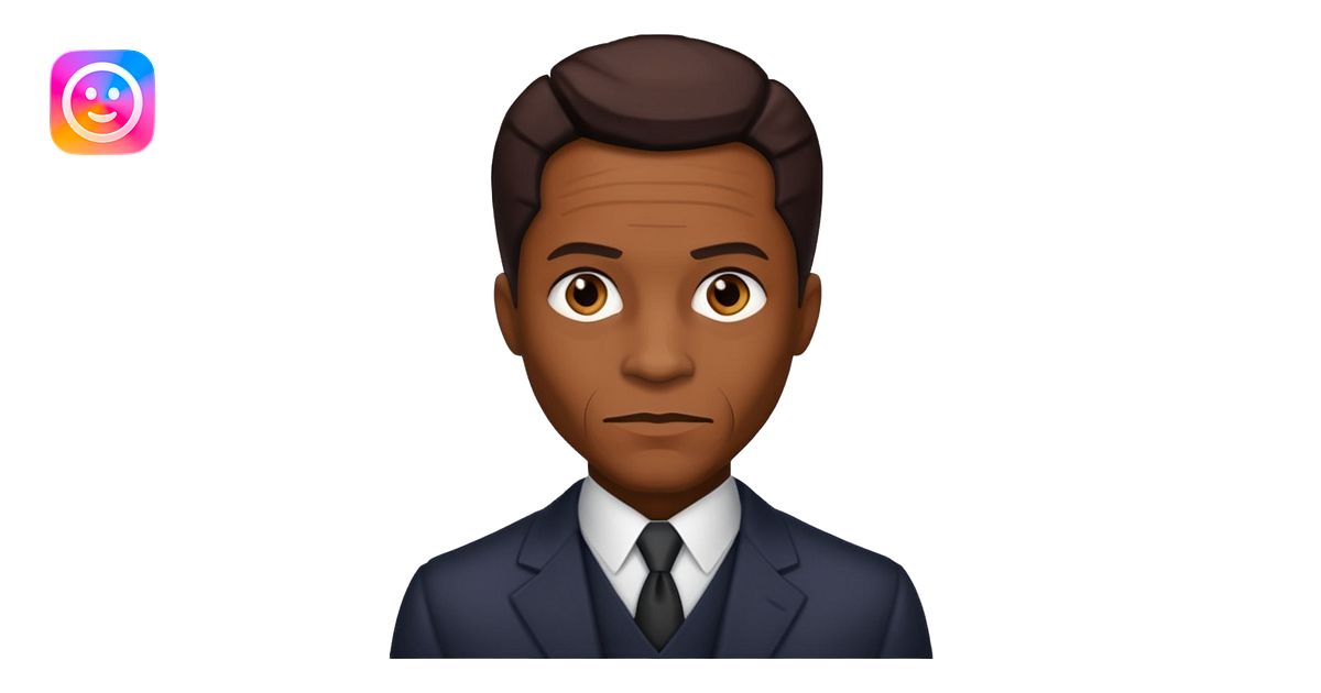 lucius fox emoji | AI Emoji Generator