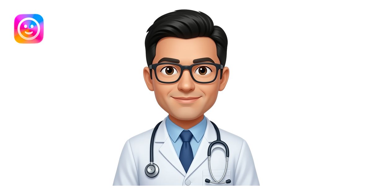 Doctor nowhere sunman emoji | AI Emoji Generator