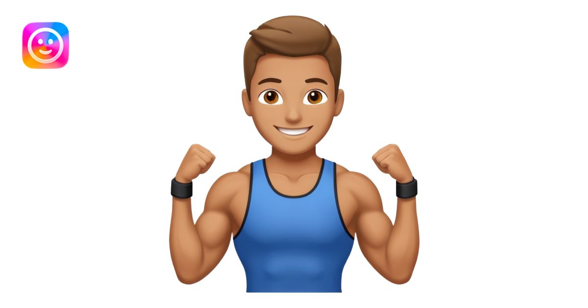 Gym trainer emoji | AI Emoji Generator