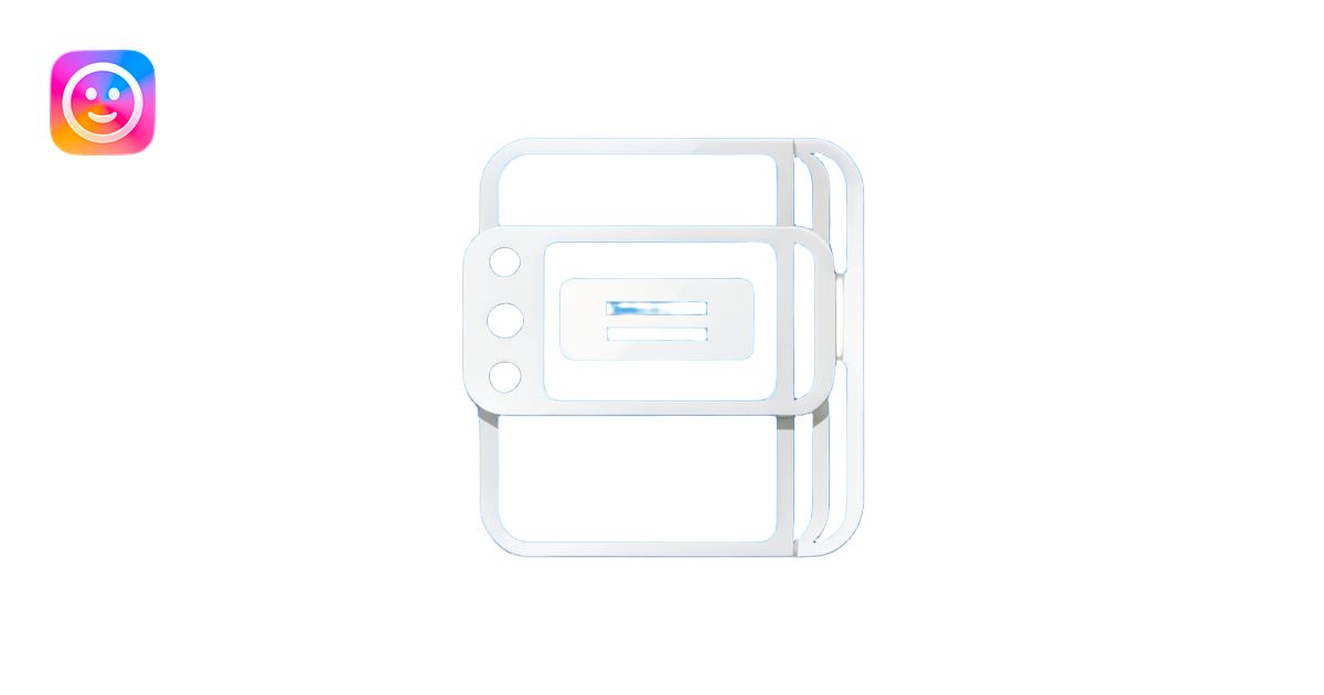 iphone style ticket support icon emoji | AI Emoji Generator