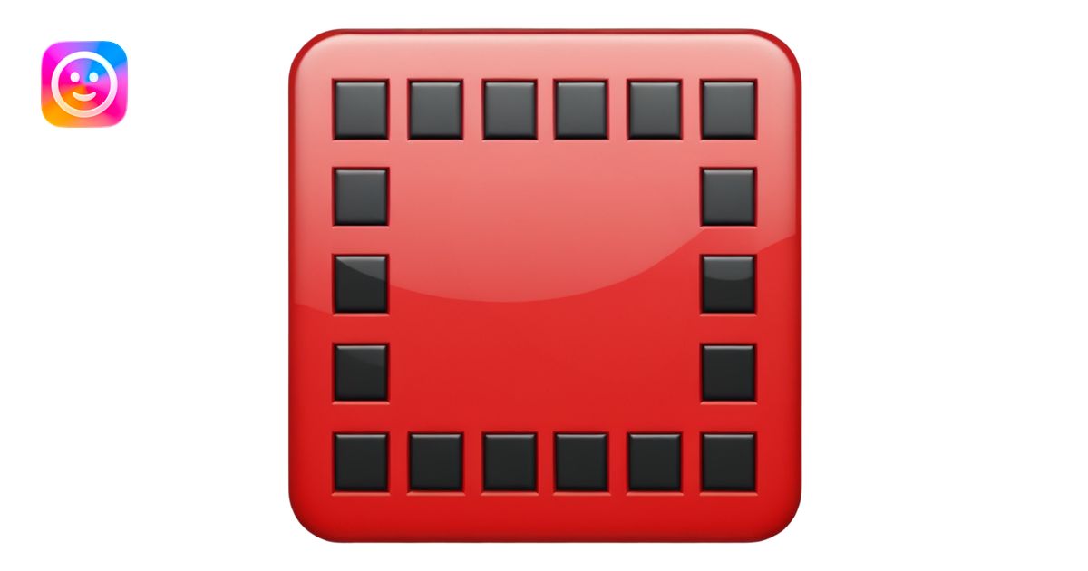 checker board mix with black and white and red emoji | AI Emoji Generator