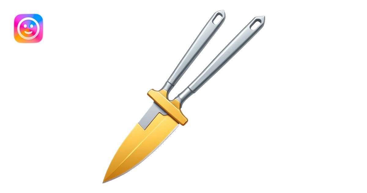 Cutter Blade emoji | AI Emoji Generator