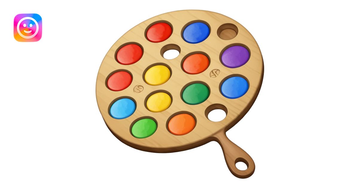 artist's palette emoji | AI Emoji Generator
