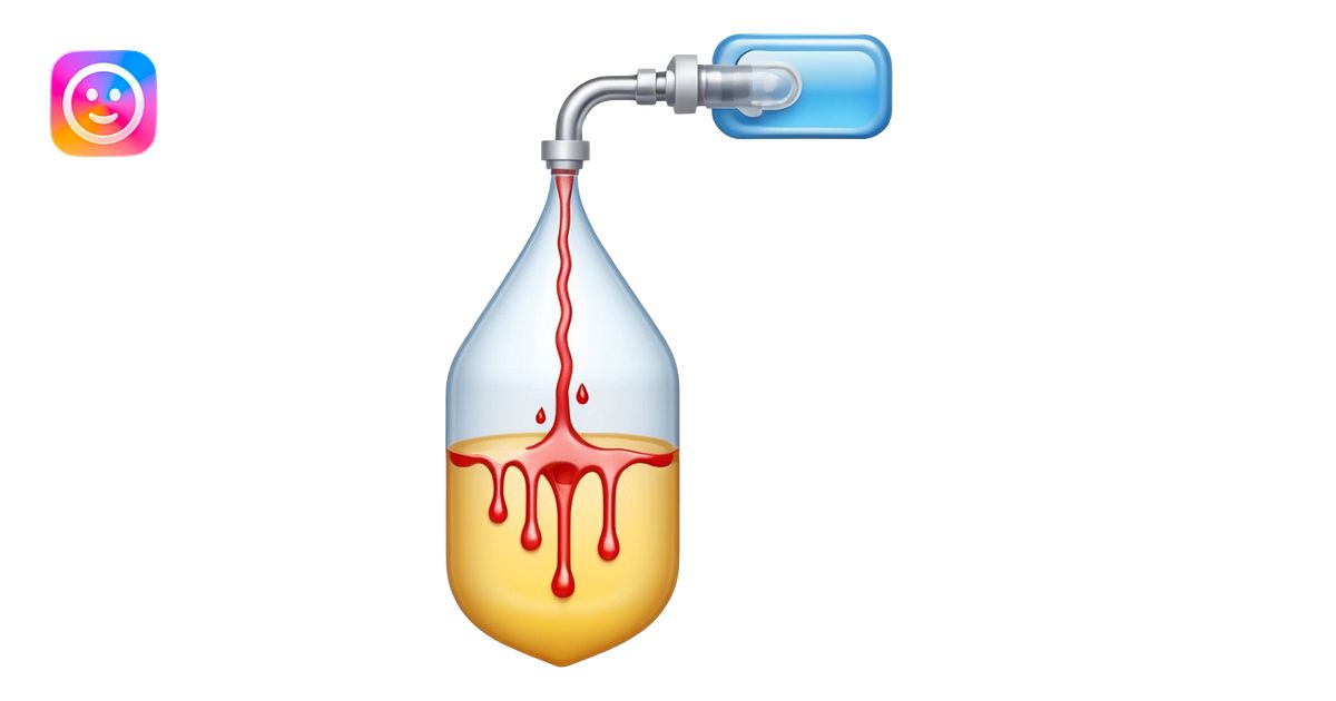 IV drip emoji | AI Emoji Generator
