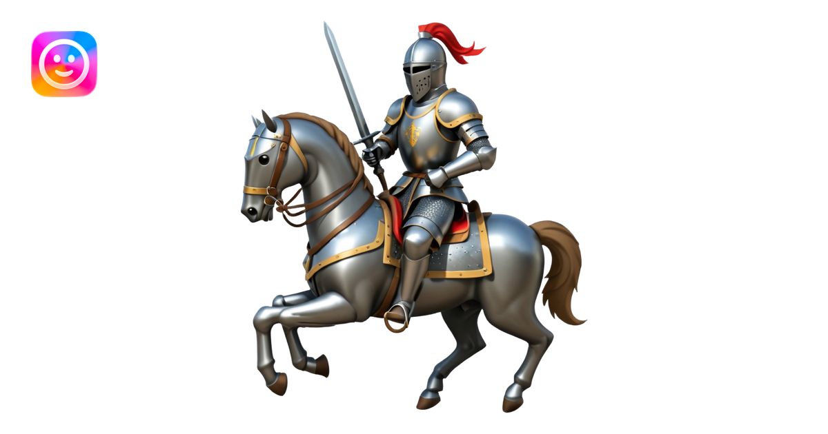 Medieval Cavalry emoji | AI Emoji Generator