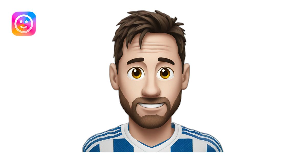 Messi poop emoji | AI Emoji Generator