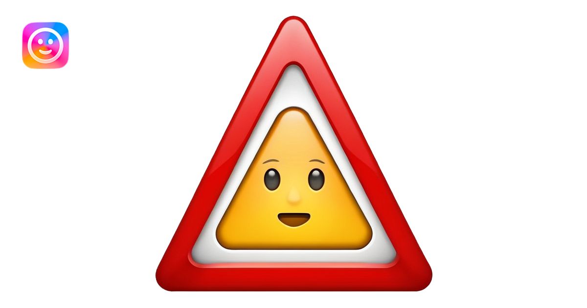 Warning Icon emoji | AI Emoji Generator