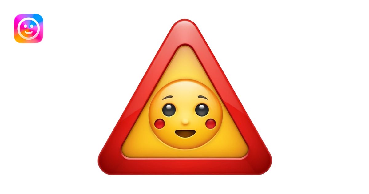 Warning Icon emoji | AI Emoji Generator