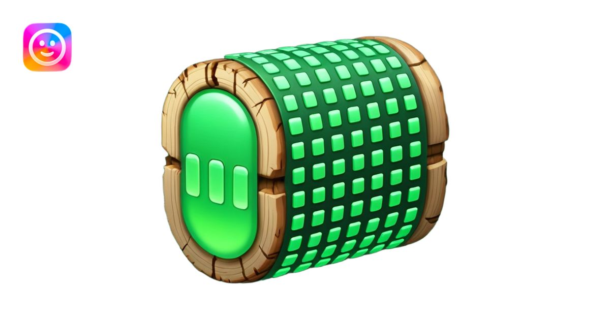 log file emoji | AI Emoji Generator