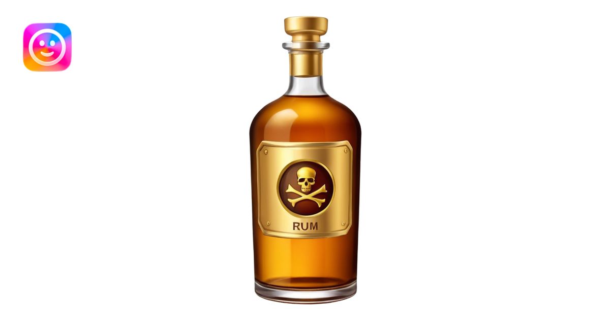 rum bottle emoji | AI Emoji Generator
